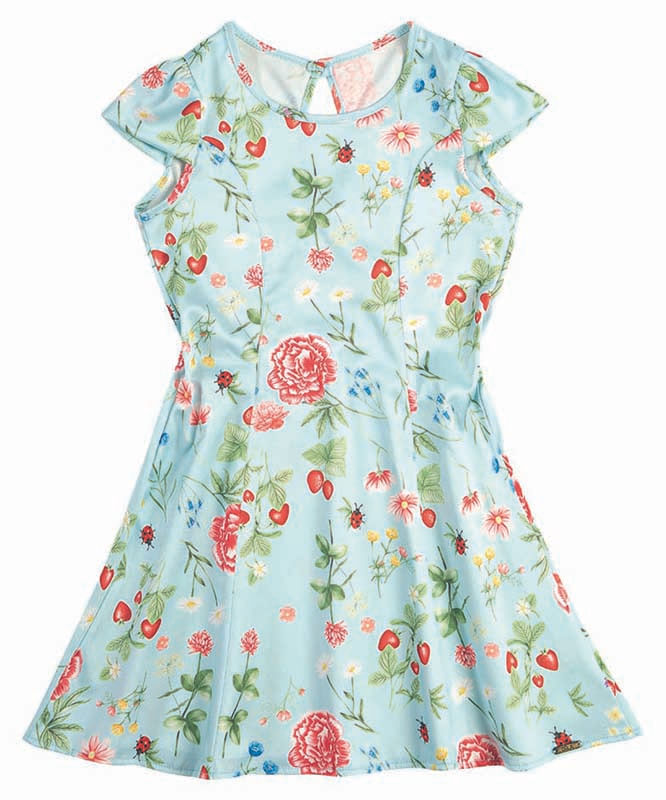 Vestido Infantil Com Estampa Floral 4/8 15102065 - Ascona